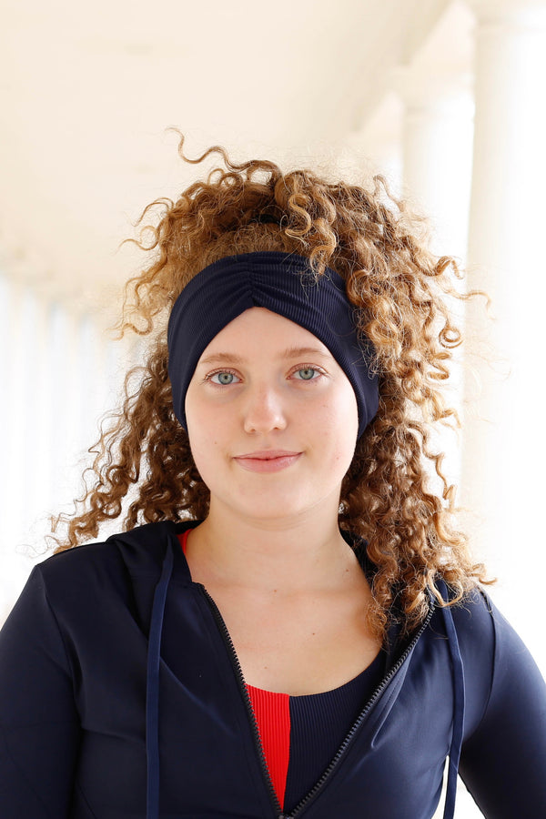 Ribbed Essentials Grippy Headband - Relay Active