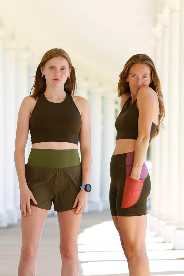 Kella Pocket Crop Top - Relay Active