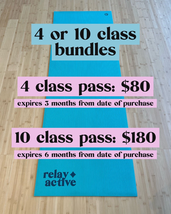 4 or 10-Class Bundle - Relay Active