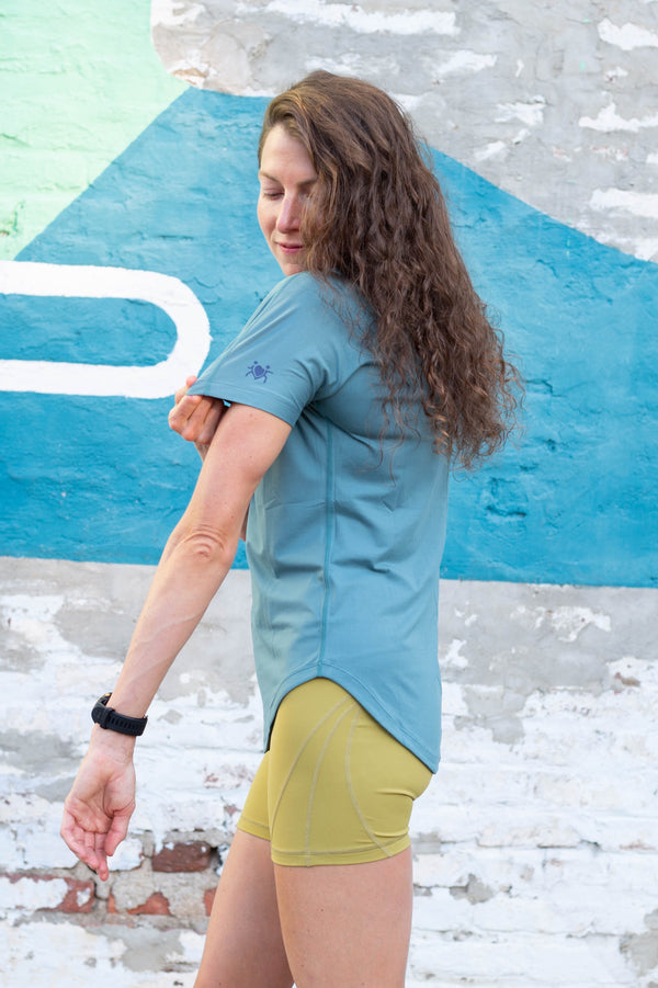 Oakland Short Sleeve (seafoam) - Relay Active