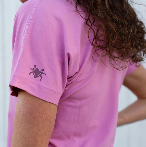 Skylar Short Sleeve (bubblegum) - Relay Active